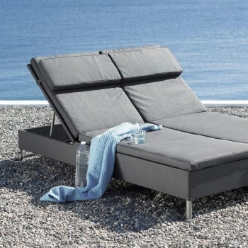 Cane-line Rest Double Sunbed